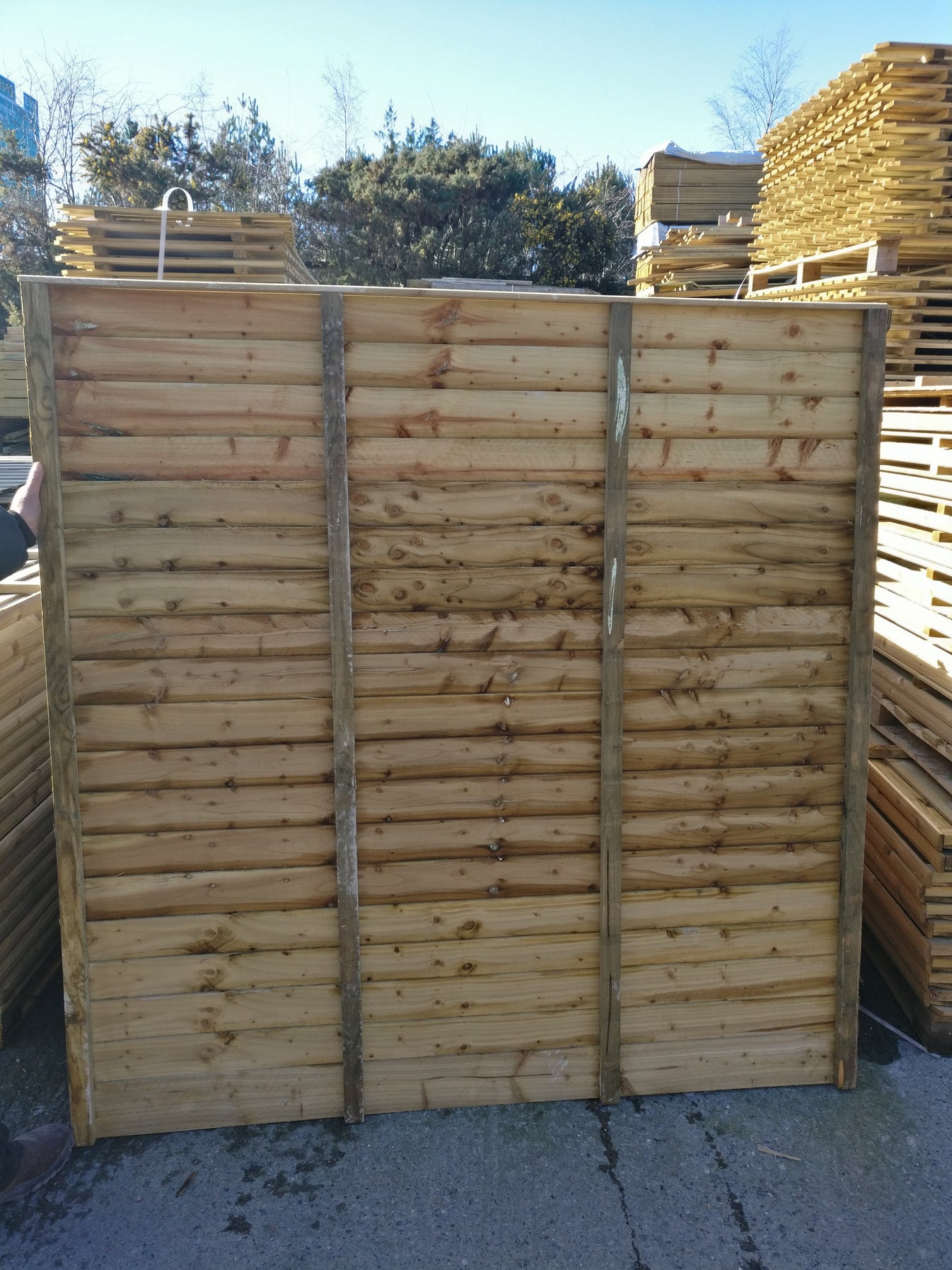 Overlap Fencing | Overlap Fence Panel for Sale | Abwood Homes